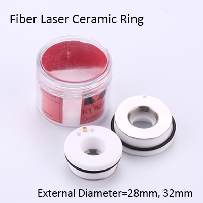 Fiber Laser Ceramic Ring D28/32mm Nozzle Holder - tekorycnc